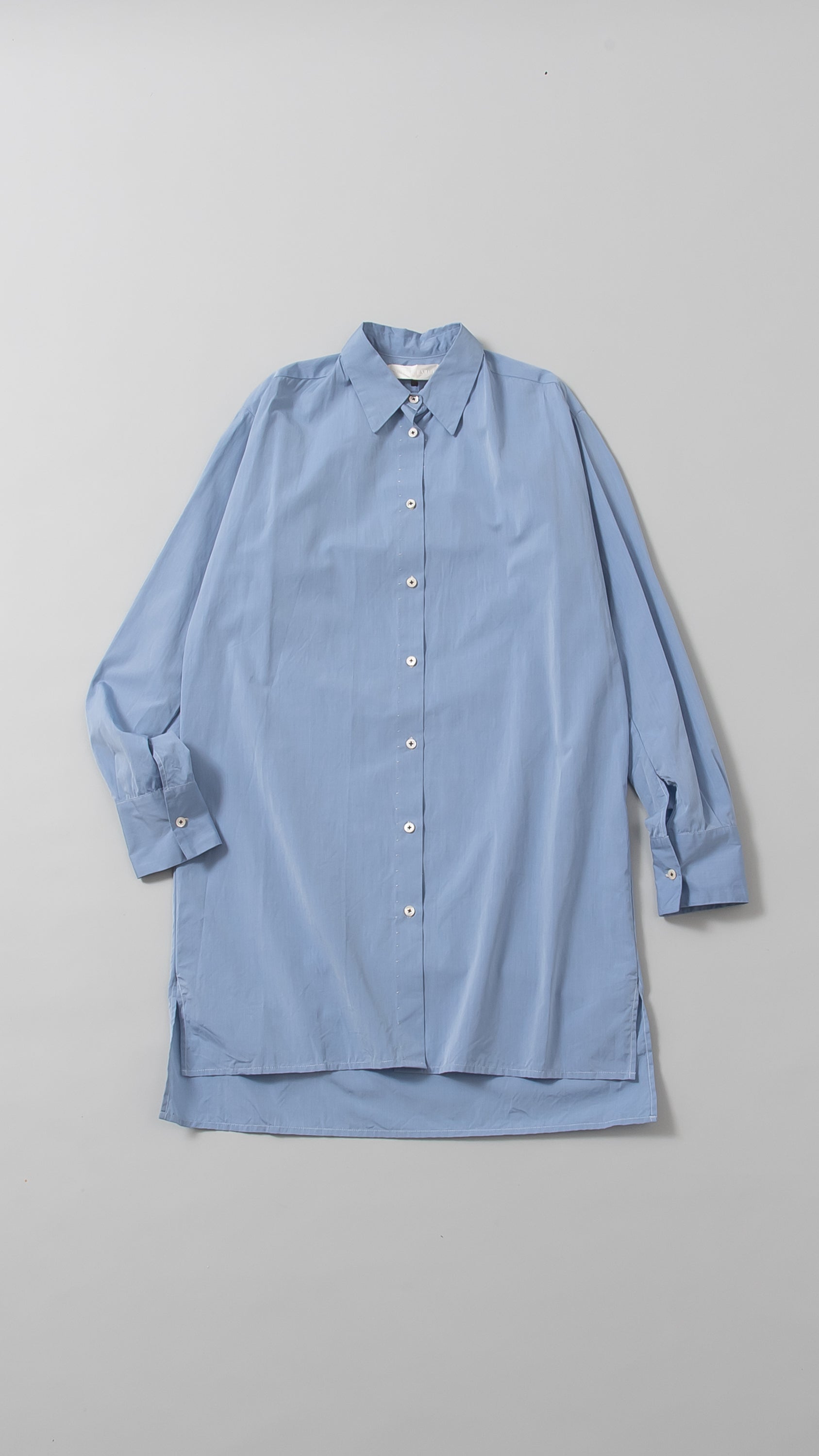 classic tailored extra long shirt – T.O